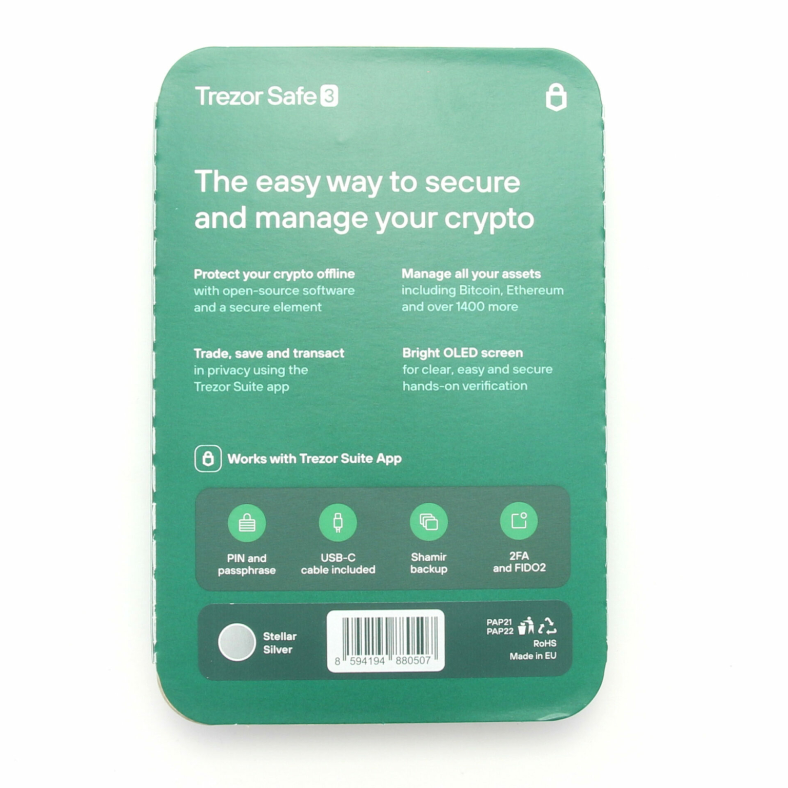 Trezor Safe 3 Test: Sicherheit, Coins, Preis & mehr (2026)