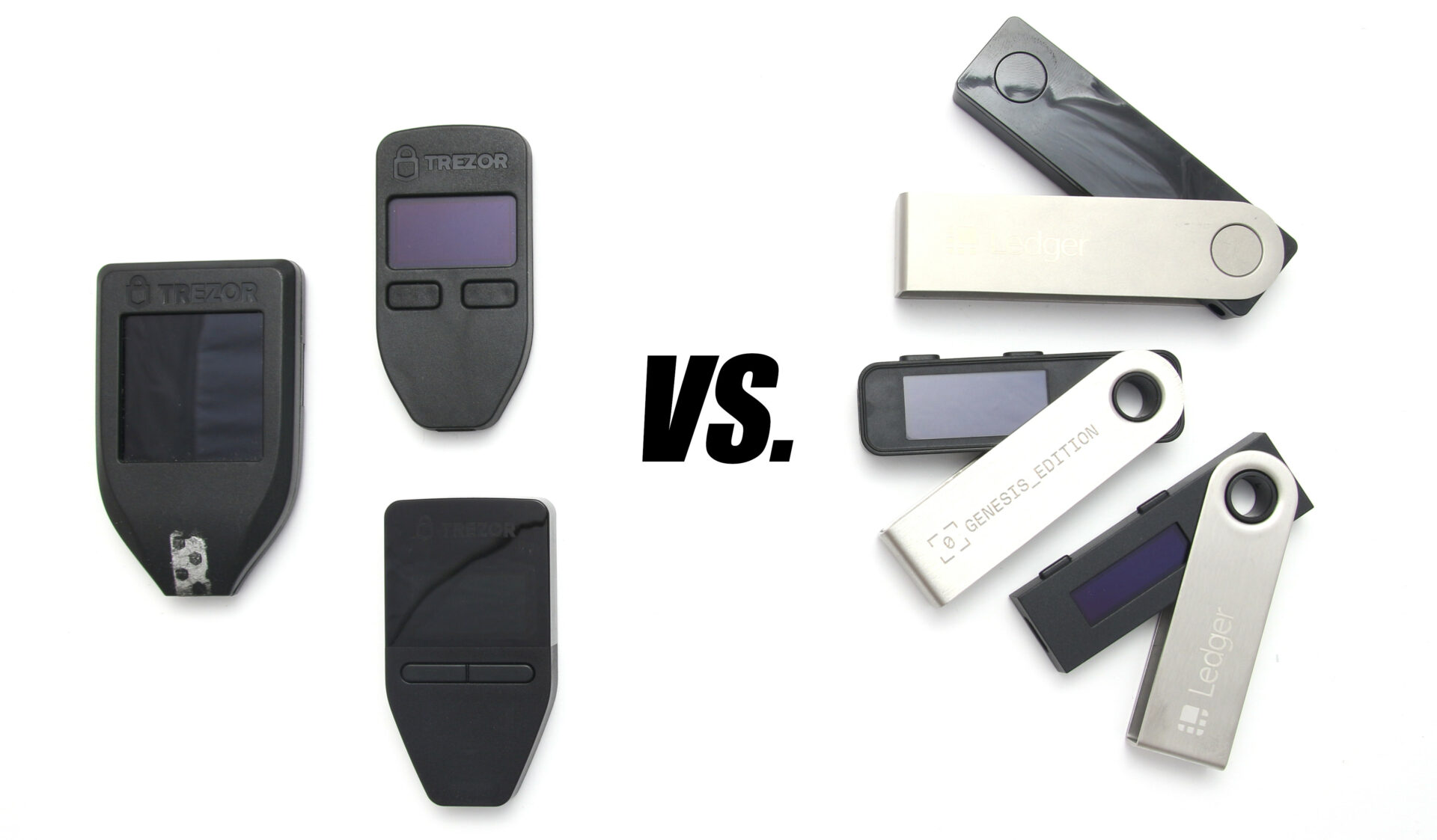 Ledger vs. Trezor Hardware Wallets - Der Vergleich 2025